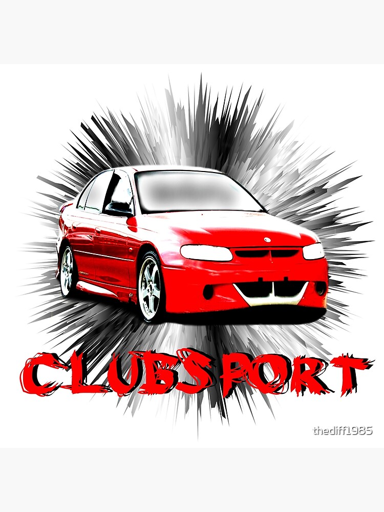 "vt holden commodore clubsport" Art Print for Sale by thediff1985 ...