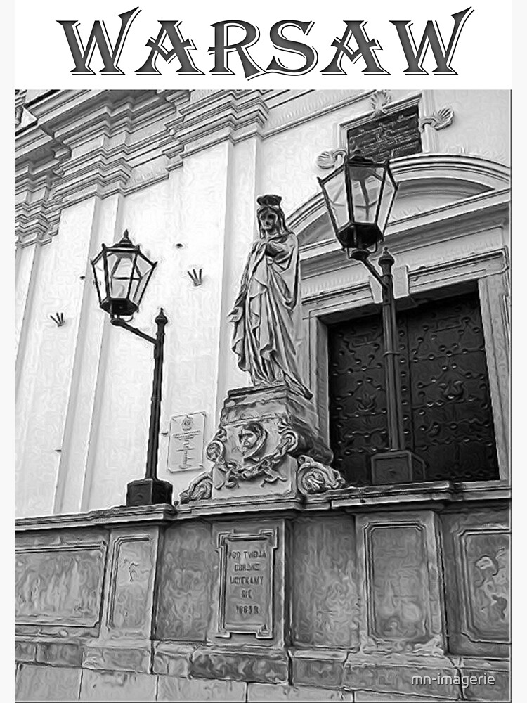 "Warsaw Old Town - Stare Miasto" Sticker by mn-imagerie | Redbubble