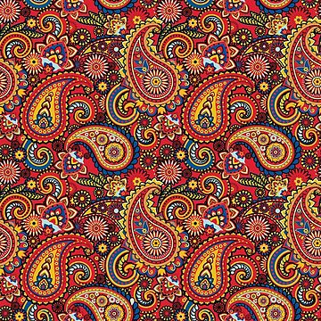 "Classic Mod Paisley" iPhone Case for Sale by SOLARFUNK | Redbubble