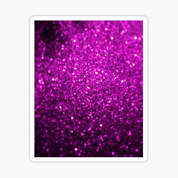 "Sparkling Purple Glitter " Sticker for Sale by fairychamber | Redbubble