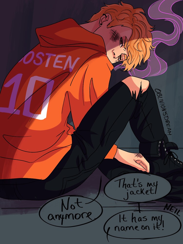 "Andrew Minyard" Sticker for Sale by Oblivionsdream | Redbubble