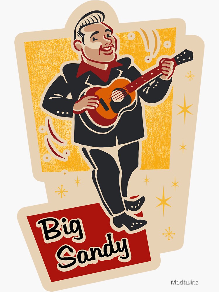 "Big Sandy sticker by Madtwins" Sticker for Sale by Madtwins | Redbubble