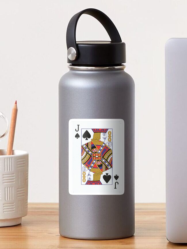 "Jack of Spades" Sticker for Sale by Bubbalu2006 | Redbubble