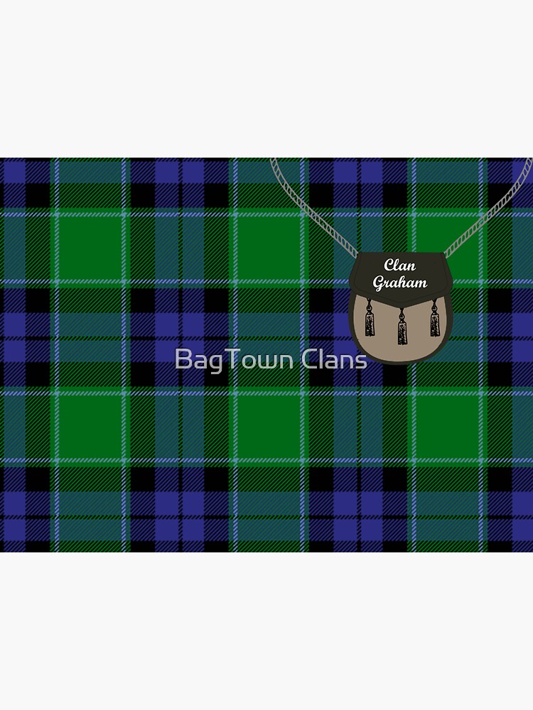 "Clan Graham surname last name Scottish Clan tartan badge crest ...