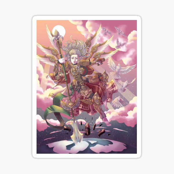 "Saint Celestine" Sticker for Sale by Emahrii | Redbubble