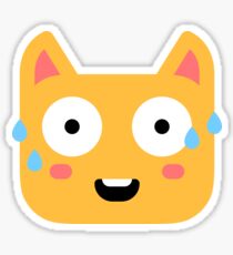 Scared Emoji Stickers | Redbubble