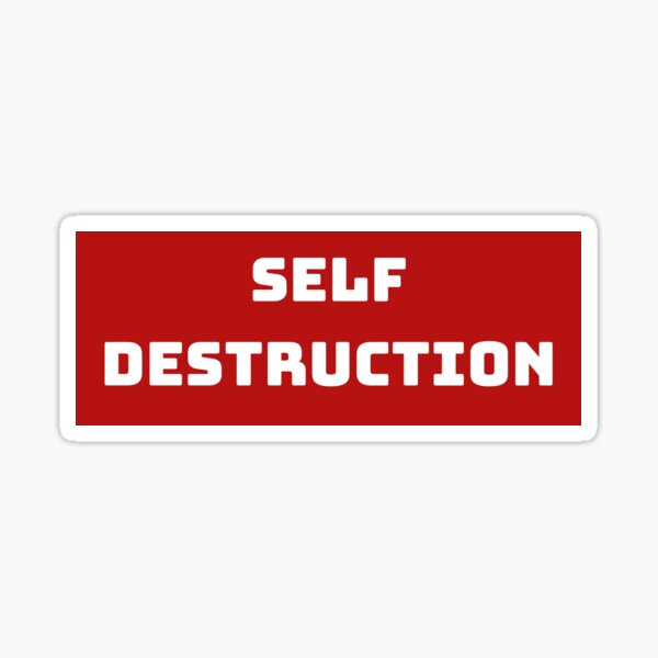 Self Destruction Gifts & Merchandise | Redbubble