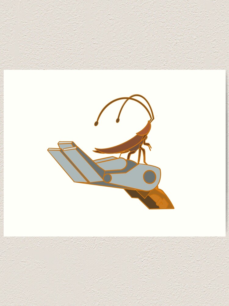"Best friends WALL-E and cockroach" Art Print for Sale by applejack26 ...