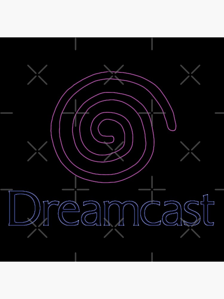 "-GAMING- Dreamcast Neon Logo" Photographic Print for Sale by ...