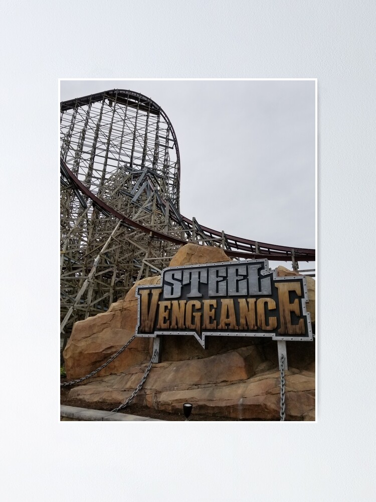 "Steel Vengeance " Poster for Sale by ZoeAlexisTreher | Redbubble