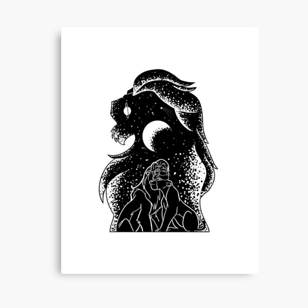 "Written In The Stars - Scar" Canvas Print by Jstar1982 | Redbubble