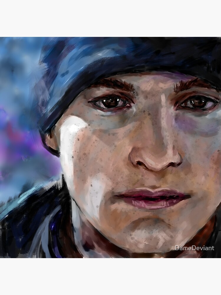 "Blue Connor" Poster for Sale by DameDeviant | Redbubble
