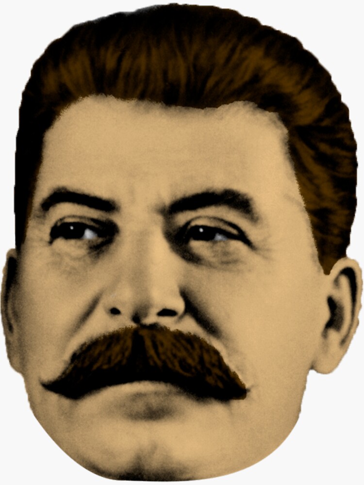 "Joseph Stalin" Sticker for Sale by NellieMandeli | Redbubble
