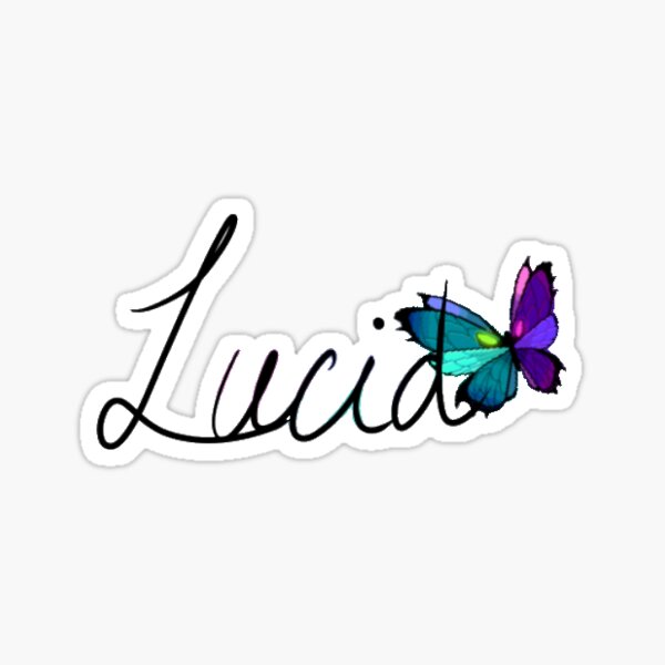 "Lucid sticker" Sticker by Rinzuri | Redbubble