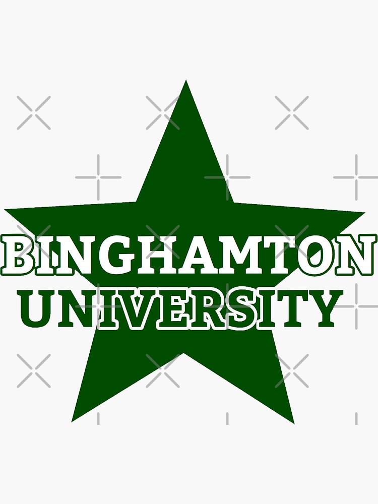 "Binghamton University Bearcats" Sticker for Sale by Leilasayan | Redbubble