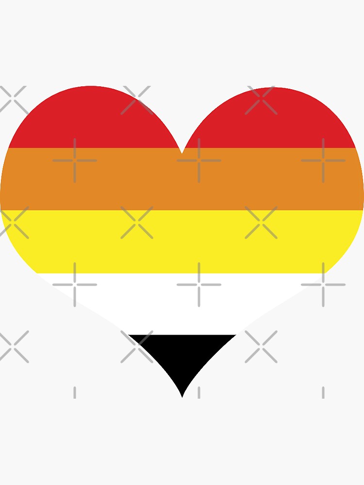 "Lithromantic Heart" Sticker by KaitieAnne | Redbubble