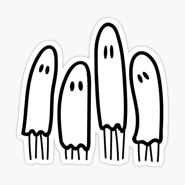 "Ghost Boys" Sticker by MattisonDoesArt | Redbubble