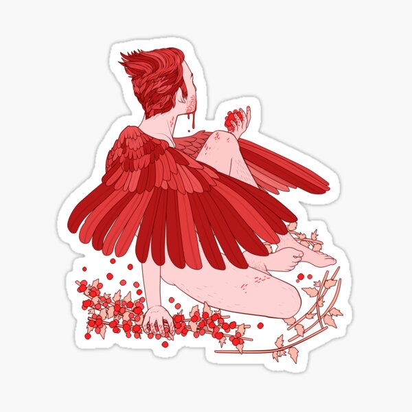 "Cardinal Sin" Sticker by halflock | Redbubble