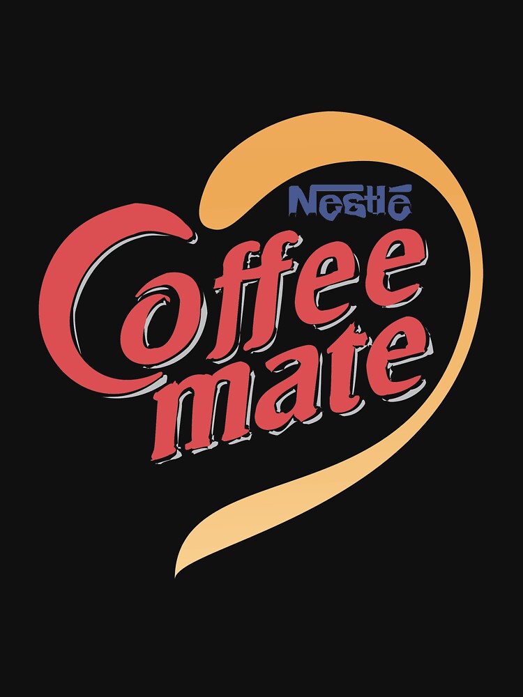 "coffee mate" T-shirt for Sale by zunaija | Redbubble | coffe mate ...