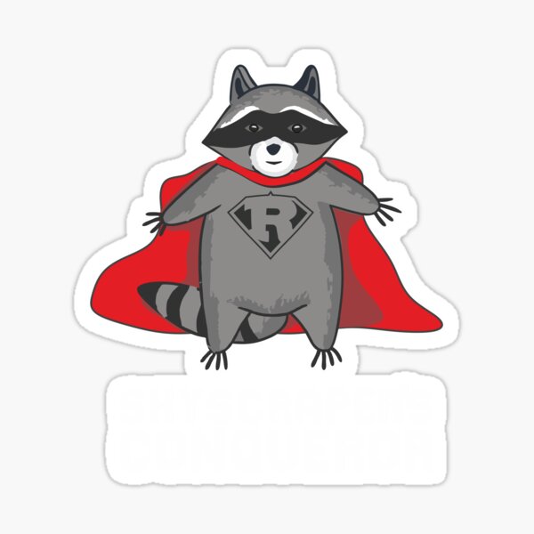 "Super raccoon is here to save you, funny and cool new super hero ...