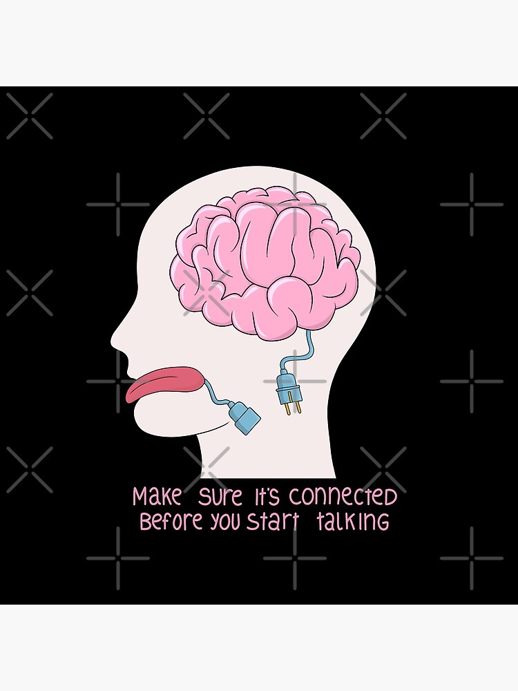 " Unplugged Brain" Poster by ValentinaHramov | Redbubble