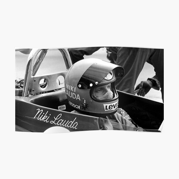 Poster: Niki Lauda | Redbubble