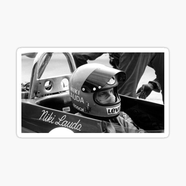 Sticker: Niki Lauda | Redbubble