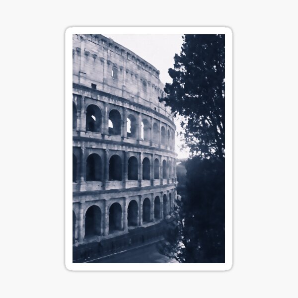 "Colosseum, Rome" Sticker by ErianAndre | Redbubble