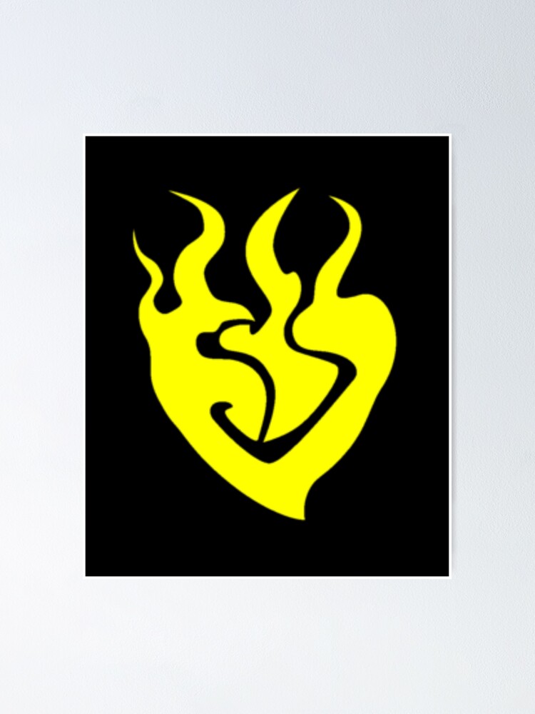 "RWBY Yang Xiao Long Emblem" Poster by symbolized | Redbubble