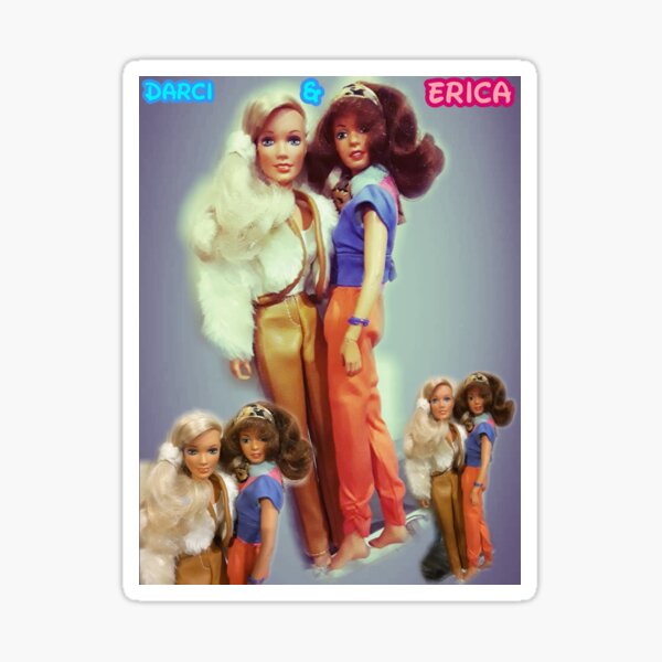 "Darci & Erica " Sticker for Sale by Theasworld1974 | Redbubble