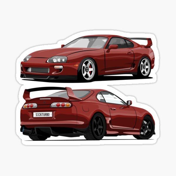 "2jz" Sticker for Sale by icemanmsc | Redbubble