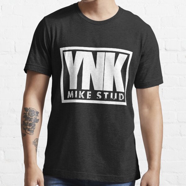"YNK Mike Stud Inspired (White)" T-shirt by Ashleylcoop | Redbubble