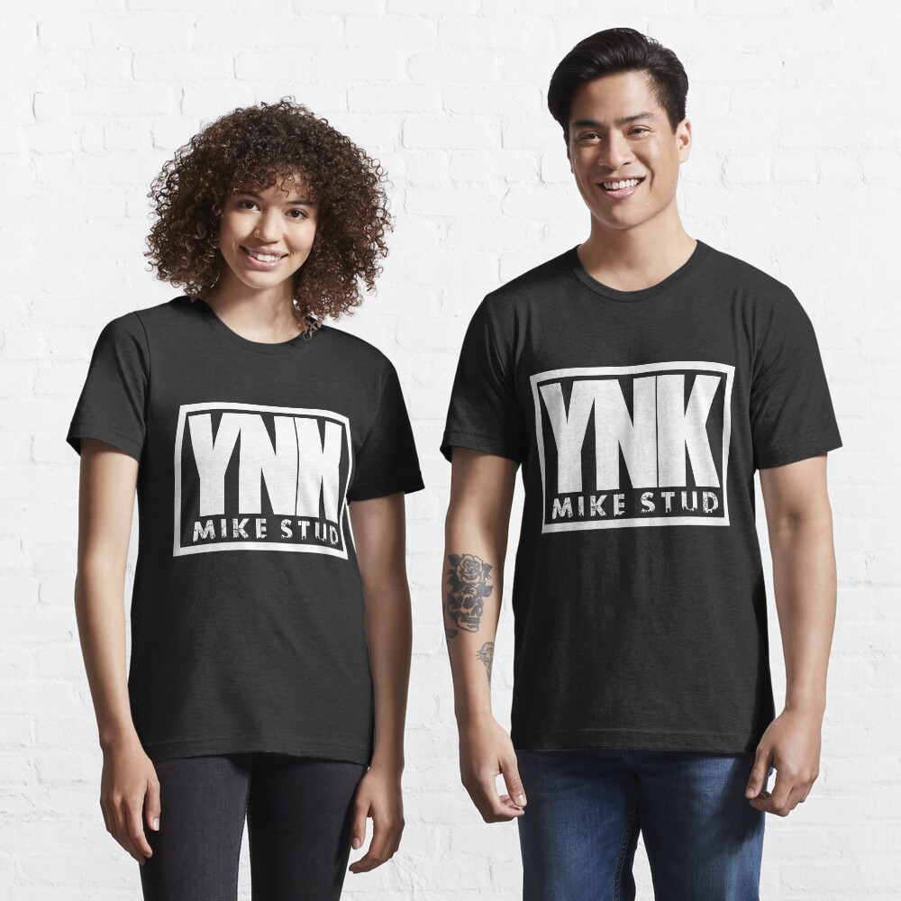 "YNK Mike Stud Inspired (White)" T-shirt by Ashleylcoop | Redbubble