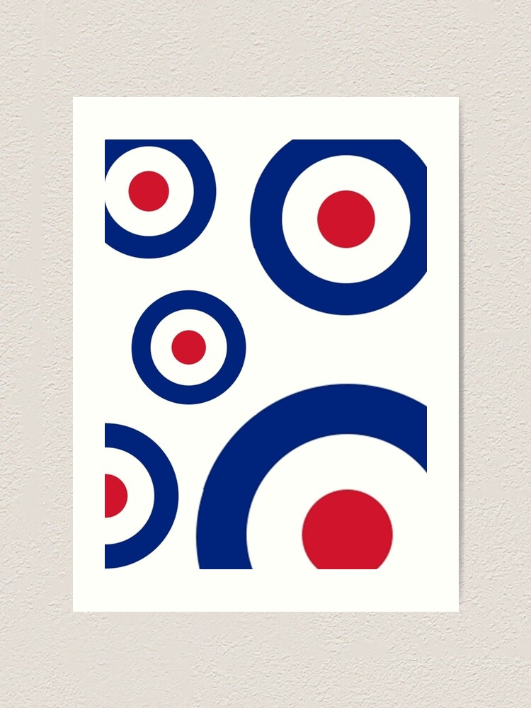 "Mod Targets by 'Chillee Wilson' " Art Print by ChilleeWilson | Redbubble