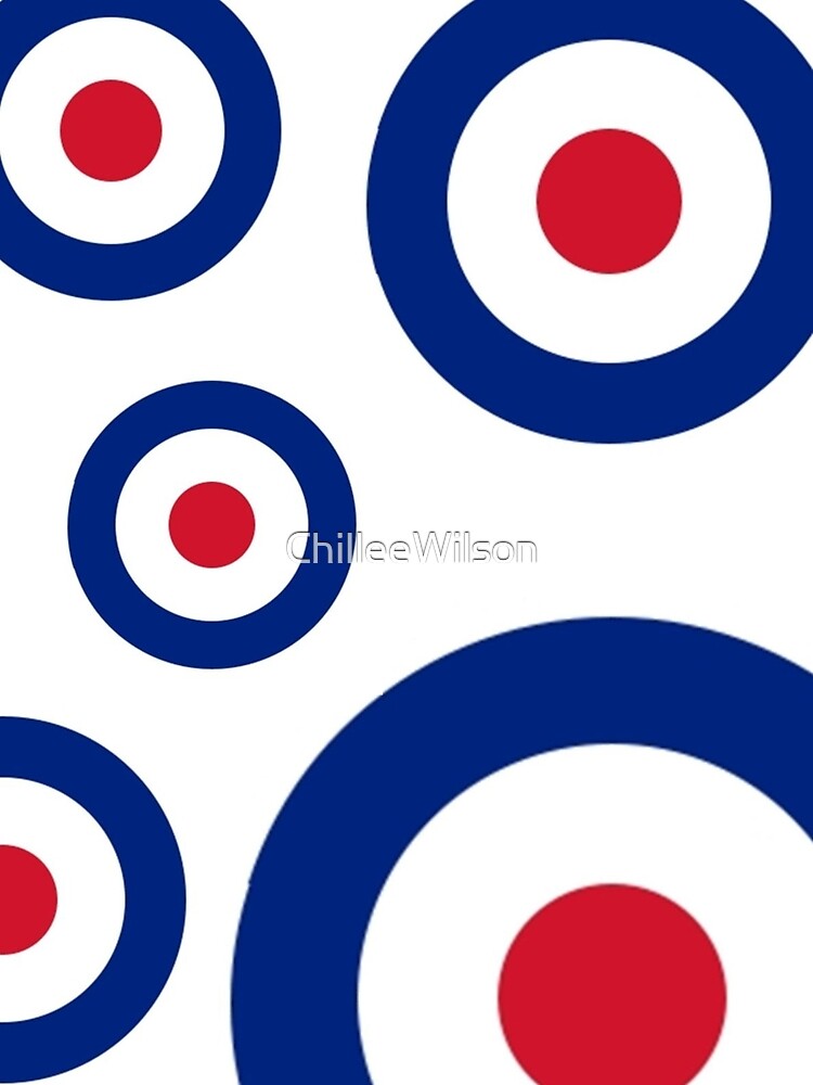 "Mod Targets by 'Chillee Wilson' " Art Print by ChilleeWilson | Redbubble