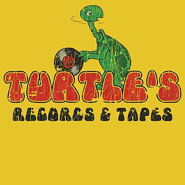 "Turtle's Records & Tapes " Sticker for Sale by jacobcdietz | Redbubble