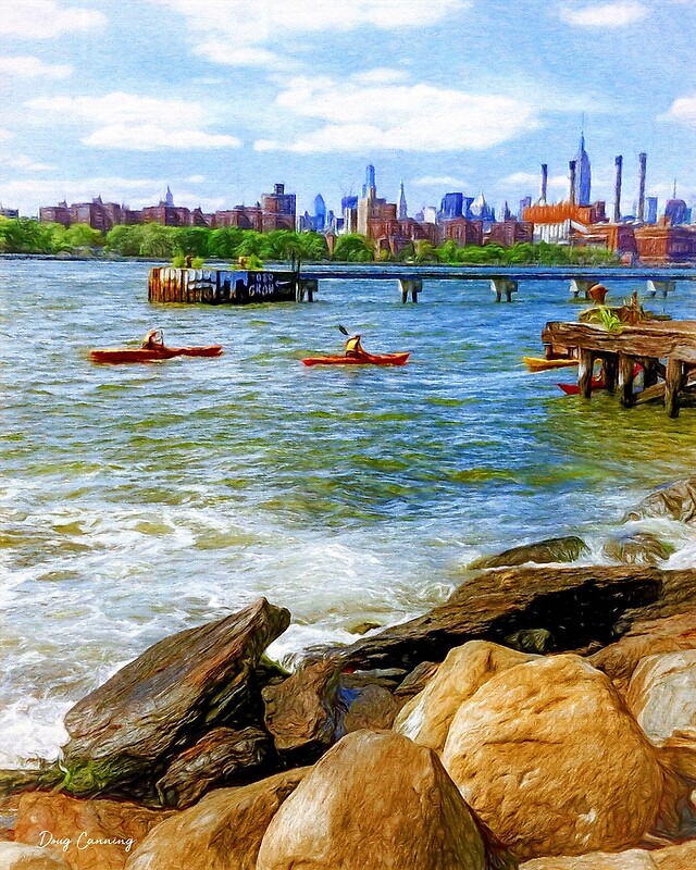 "On the Water" by Doug Canning | Redbubble