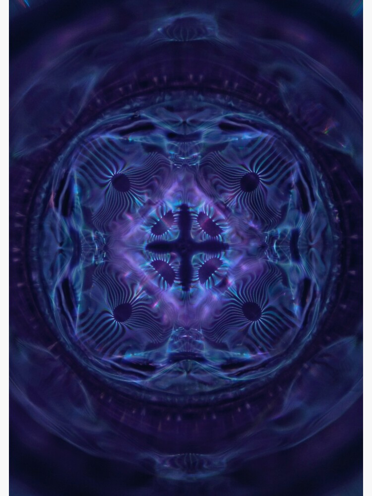 "Study of cymatics" Sticker for Sale by le5gualkee | Redbubble