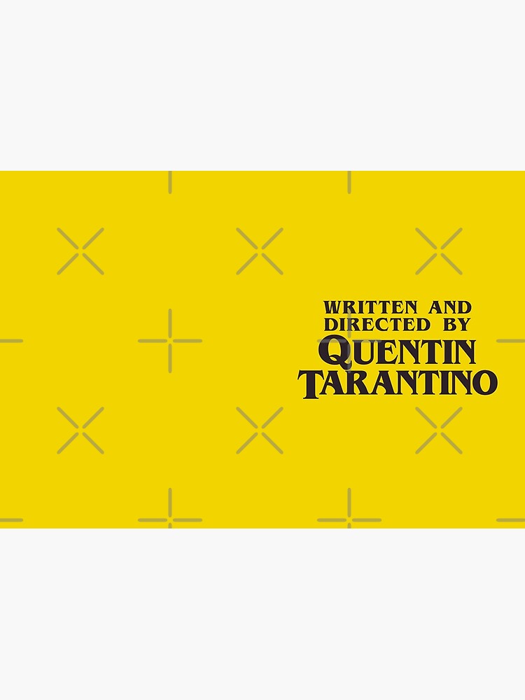 "Written and Directed by Quentin Tarantino" Hardcover Journal for Sale ...