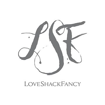"Loveshackfancy logo" Sticker for Sale by jessicacapshaw | Redbubble
