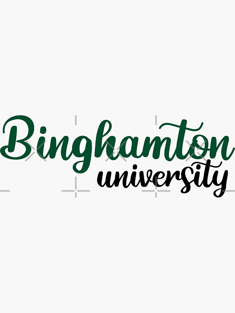 "Binghamton University Bearcats" Sticker for Sale by Leilasayan | Redbubble