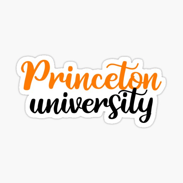 "Princeton University" Sticker for Sale by Leilasayan | Redbubble