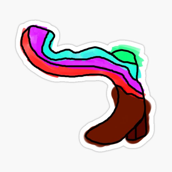 "Das Boot: The Onlly Law in Wyoming" Sticker for Sale by MrLazyCat ...