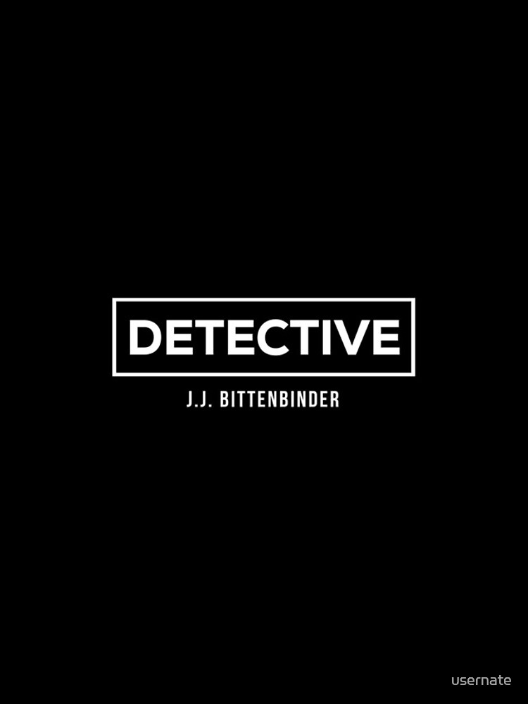 "Detective JJ Bittenbinder" iPhone Case for Sale by usernate | Redbubble