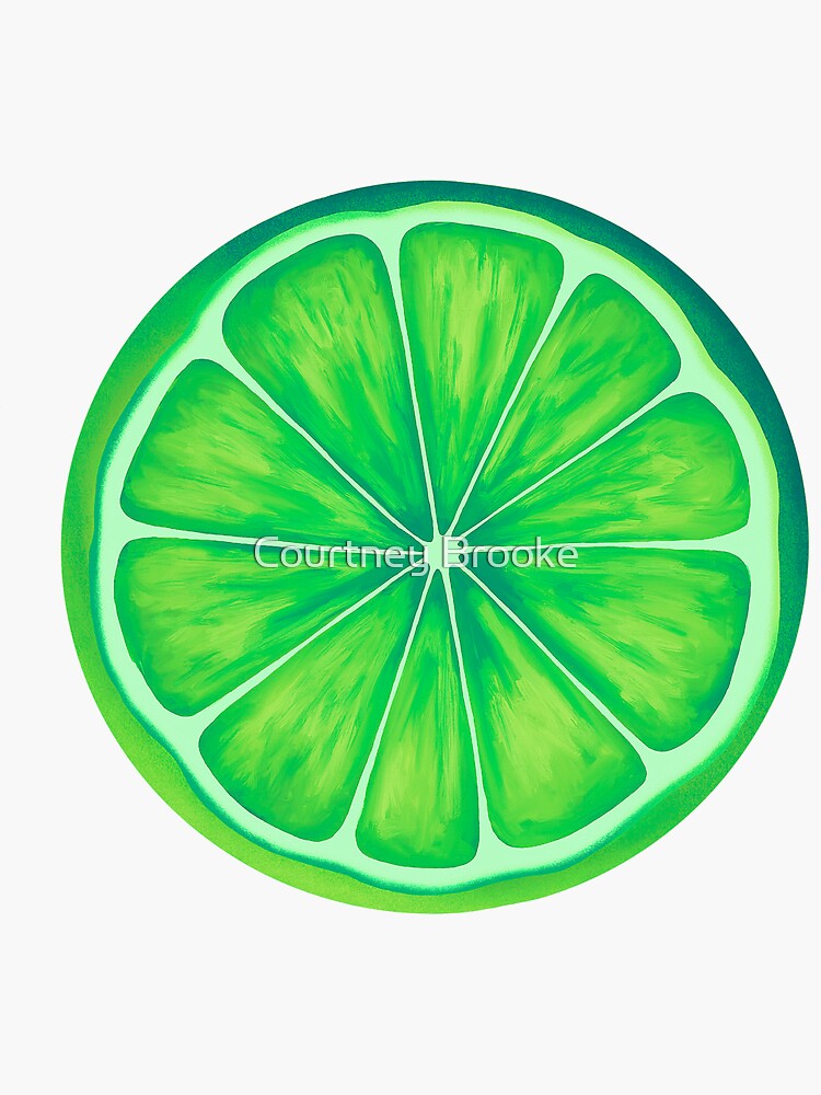 "Key Lime" Sticker for Sale by courtneybjohn | Redbubble