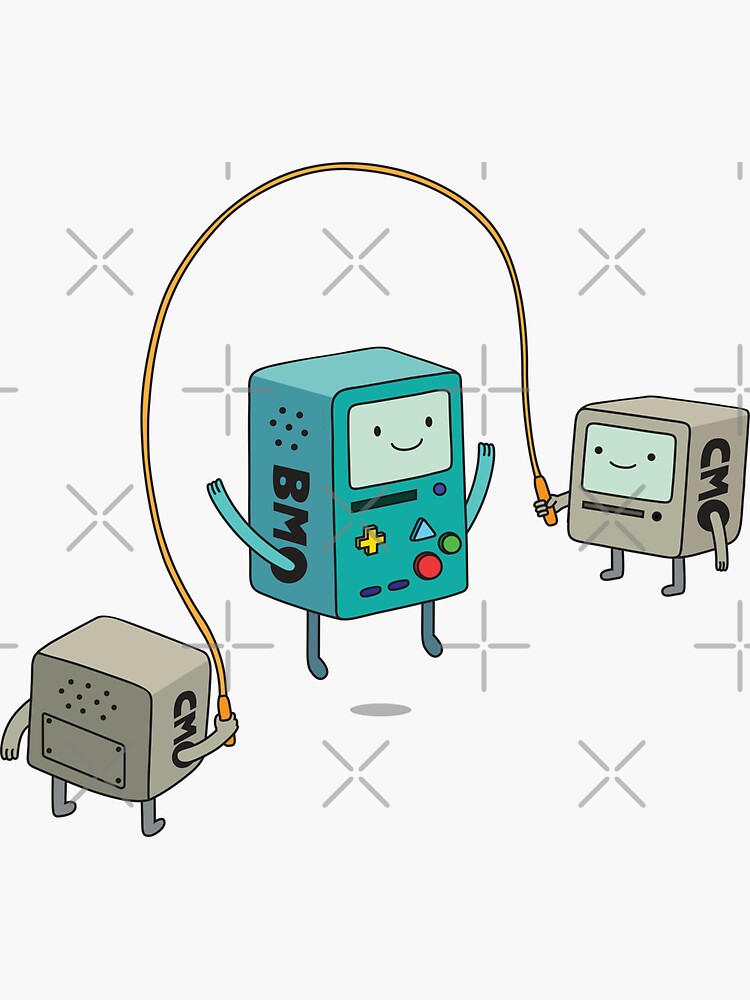 "BMO CMO" Sticker for Sale by plushism | Redbubble