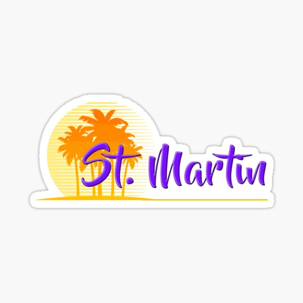 Saint Martin Stickers | Redbubble