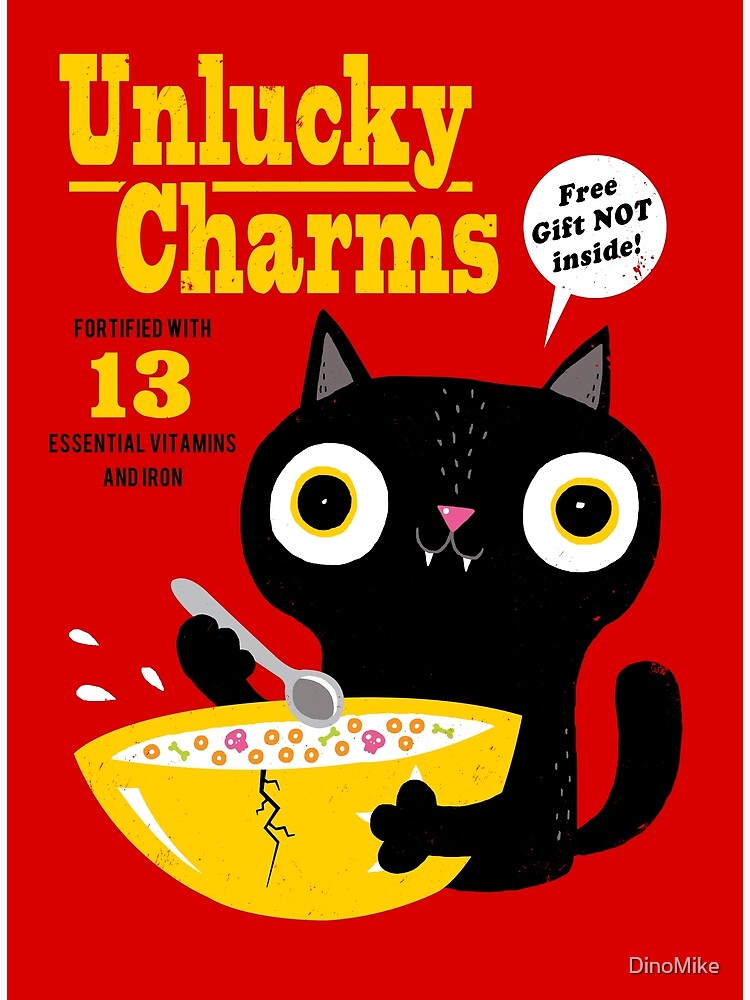"Unlucky Charms" Art Print for Sale by DinoMike | Redbubble