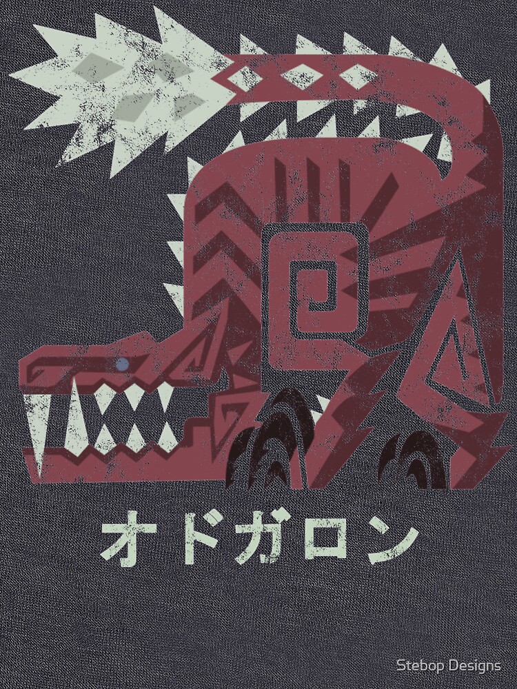 "Monster Hunter World Odogaron Kanji-Symbol" Leichter Hoodie von ...