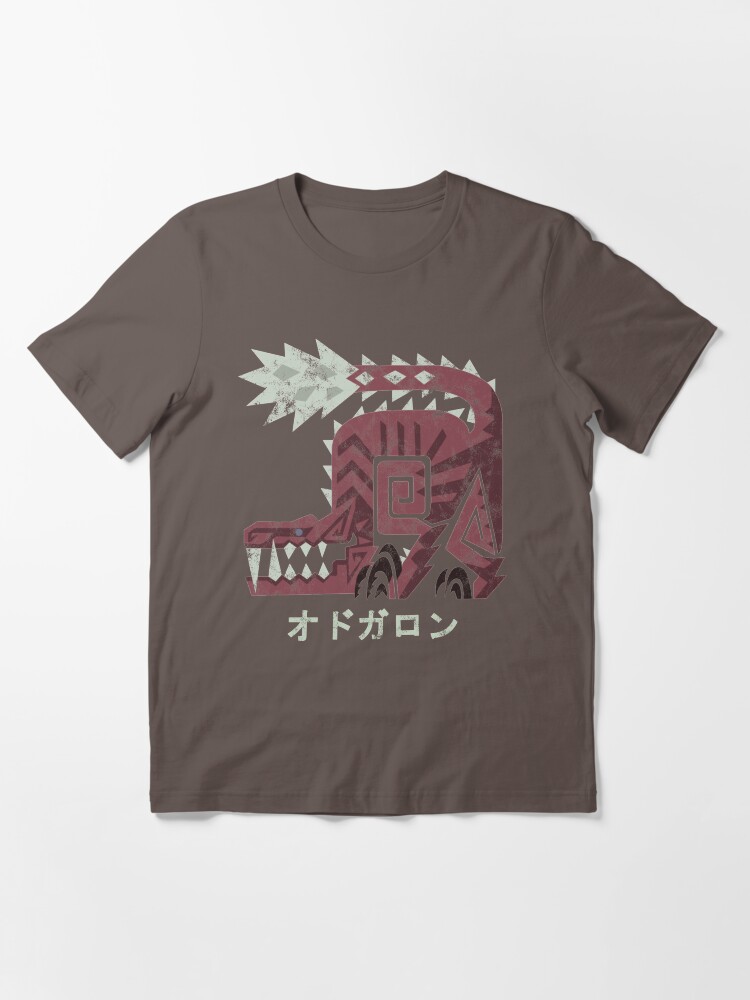 "Monster Hunter World Odogaron Kanji Icon" T-shirt for Sale by ...